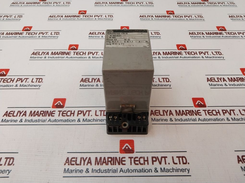 Hartmann & Braun Eta 25 Transducer 10V – Aeliya Marine Tech