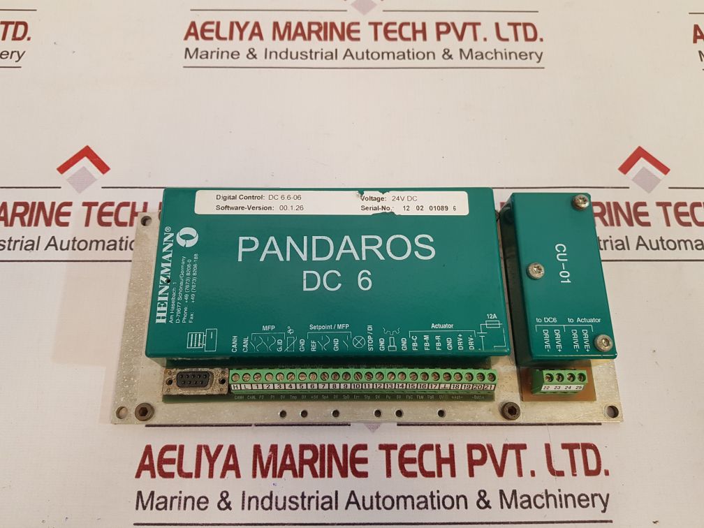 Heinzmann Pandaros Dc 6 Digital Positioner – Aeliya Marine Tech