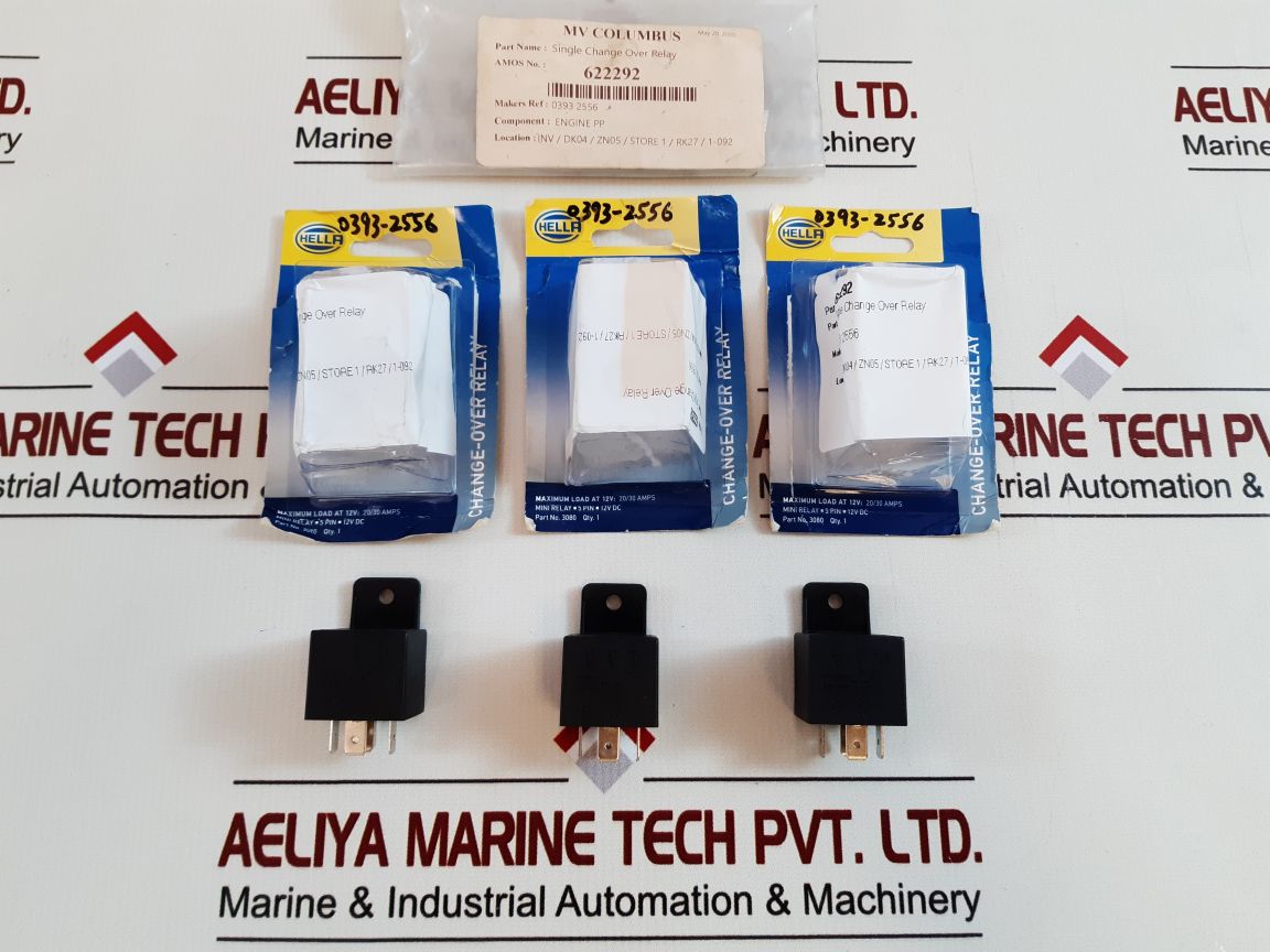Hella 4Rd 933 332-30 Single Change Over Relay – Aeliya Marine Tech