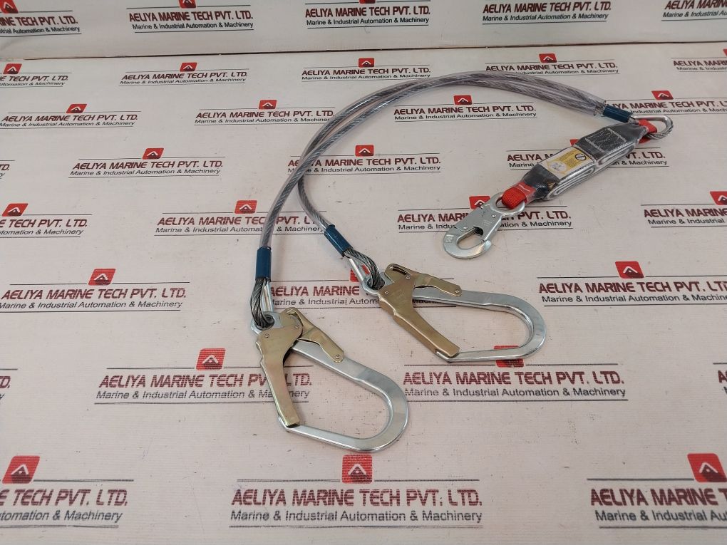 Hercules Nbr15837 Double Steel Cable Lanyard With Connectors – Aeliya ...