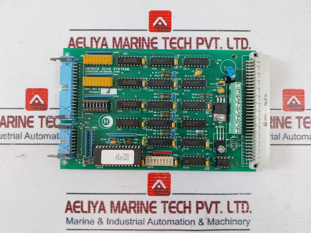 Hernis Scan Systems 250.29-3992-p3 Prosecur Keyboard Card Printed ...