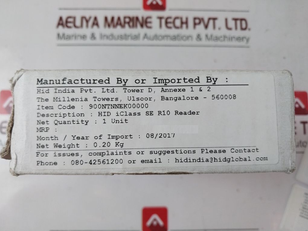 Hid 900Ntnnek00000 Iclass Se R10 Mini Mullion Reader Set – Aeliya ...