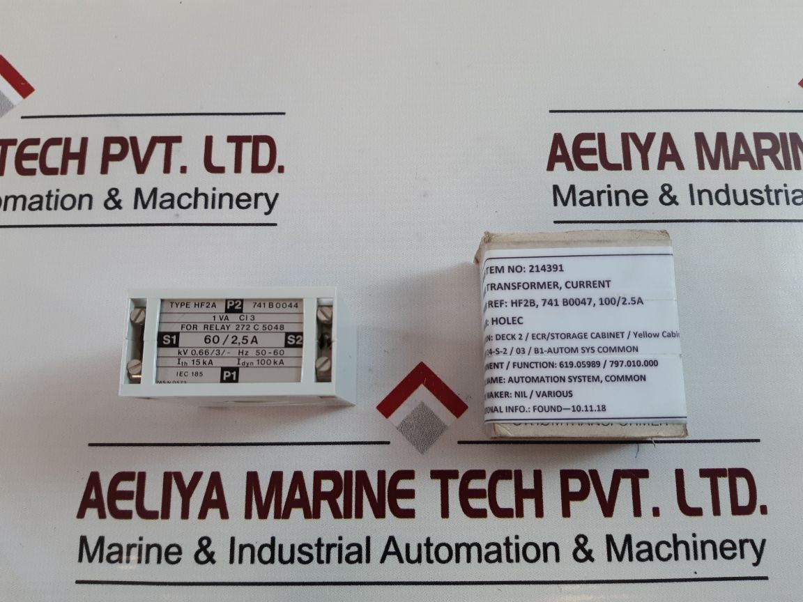 Holec hf2a current transformer – Aeliya Marine Tech
