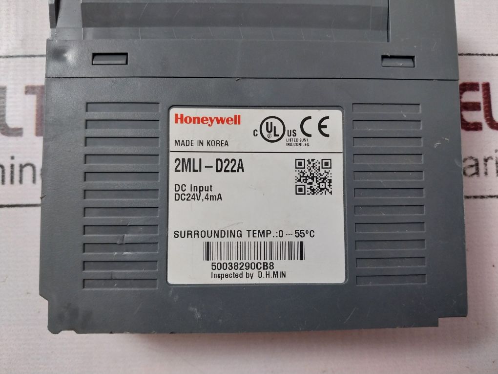 Honeywell 2Mli-d22A Dc Input Module Dc24V, 4Ma – Aeliya Marine Tech®