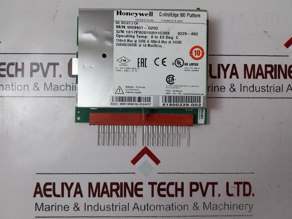 Honeywell 900H01-0202 Digital Output Relay Module Controledge 900 ...