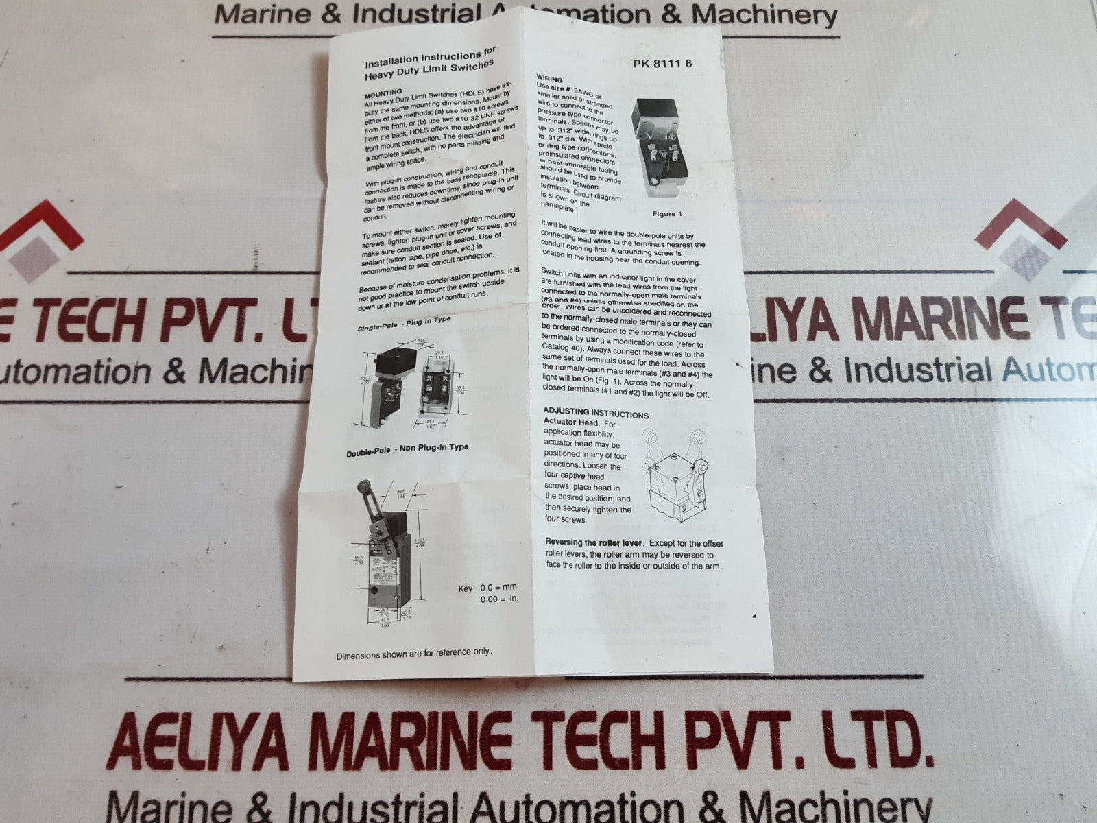 Honeywell Lsa3K Heavy Duty Limit Switch 10 Amps 600 Vac – Aeliya Marine ...