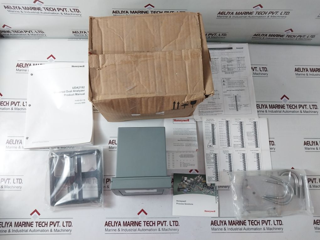 Honeywell Uda2182-ph1-nn2-nn-n-pe00-ee Universal Dual Analyzer Set ...