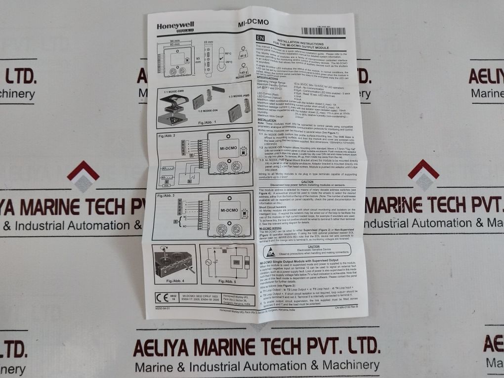 Honeywell/Morley Ias Mi-dcmo Single Output Module – Aeliya Marine Tech