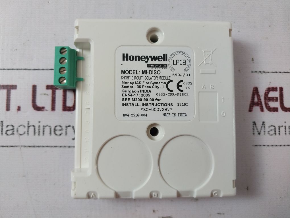 Honeywell/Morley Ias Mi-diso Short Circuit Isolator Module – Aeliya ...