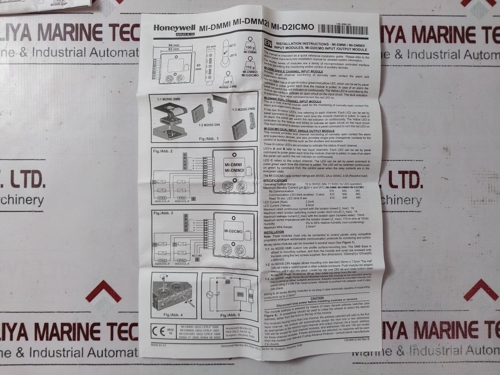 Honeywell/Morley Mi-dmmi Single Input Module – Aeliya Marine Tech