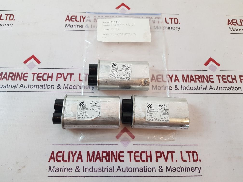 Hongxin 03002004356 High Voltage Capacitor 2500V – Aeliya Marine Tech