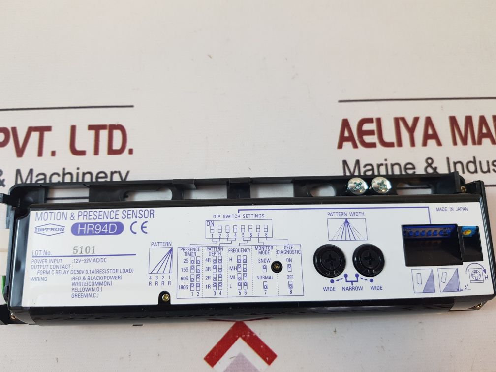 Hotron hr94d motion & presence sensor – Aeliya Marine Tech