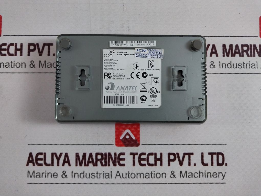 Anatel 3Cgsu08A 3Com Gigabit Switch 8 – Aeliya Marine Tech
