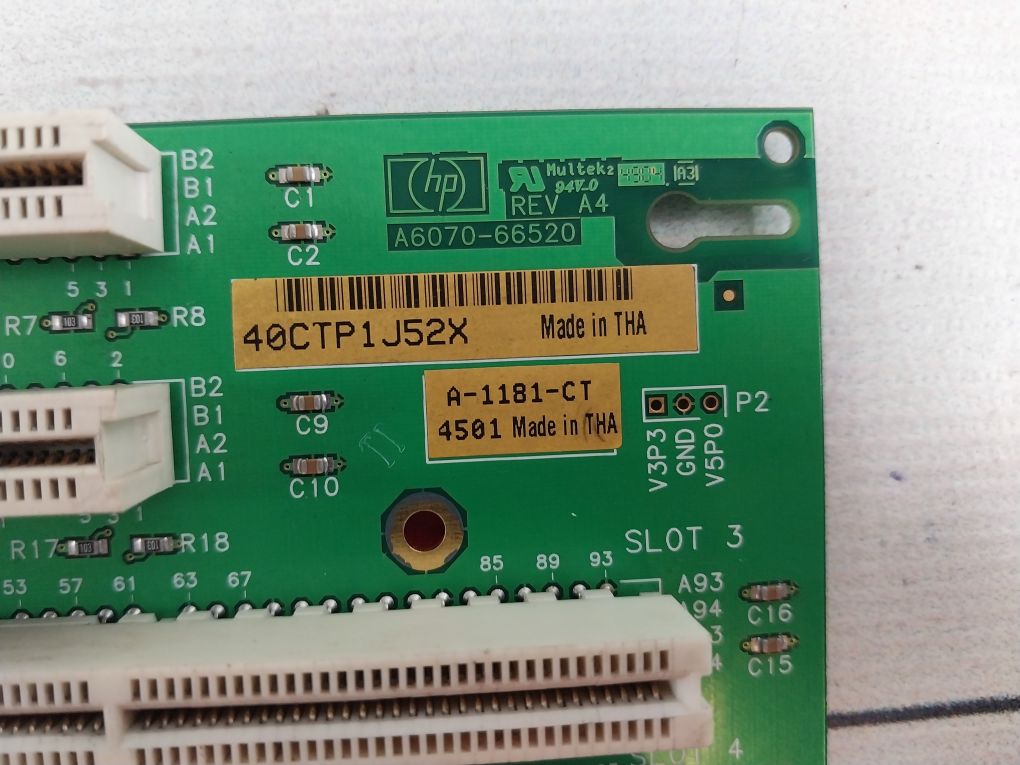 Hp A6070-66520 Pci Backplane Pc Board – Aeliya Marine Tech®