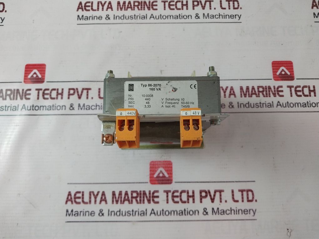 Htb 86-2070 160 Va Transformer 50-60 Hz – Aeliya Marine Tech