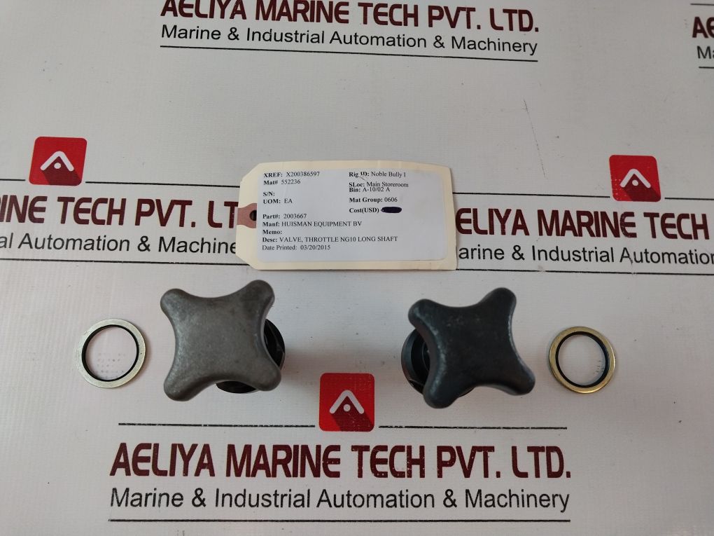 Huisman 2003667 Valve – Aeliya Marine Tech