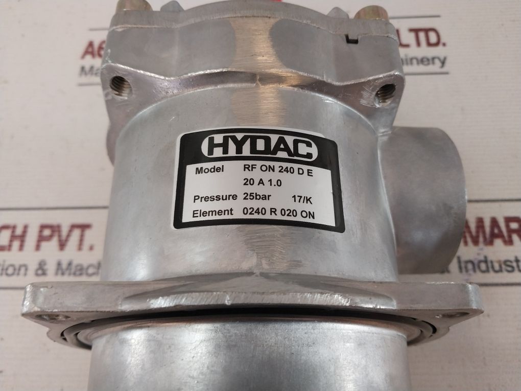 Hydac Rf On 240 D E Return Filter – Aeliya Marine Tech