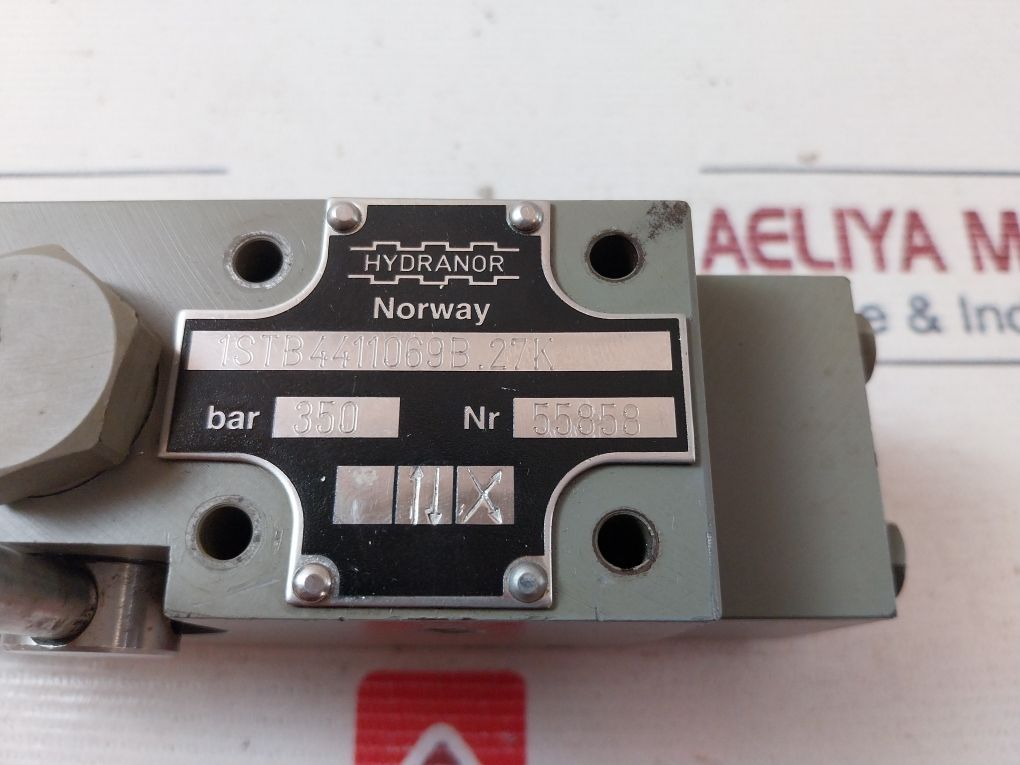 Hydranor 1Stb4411069B.27K Directional Valve 350 Bar – Aeliya Marine Tech