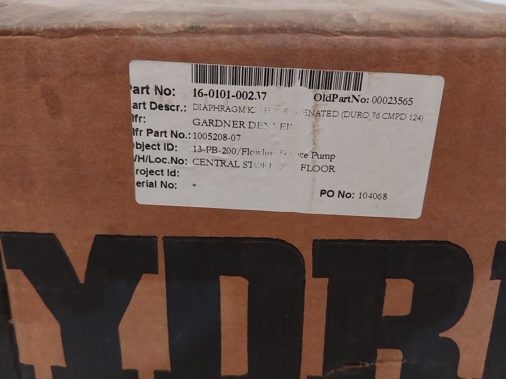 Hydril 1005208-07 Diaphragm K20 Hydrogenated 16-0101-00237 – Aeliya ...