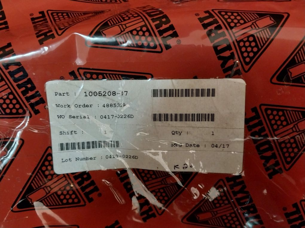 Hydril 1005208-07 Diaphragm K20 Hydrogenated 16-0101-00237 – Aeliya ...