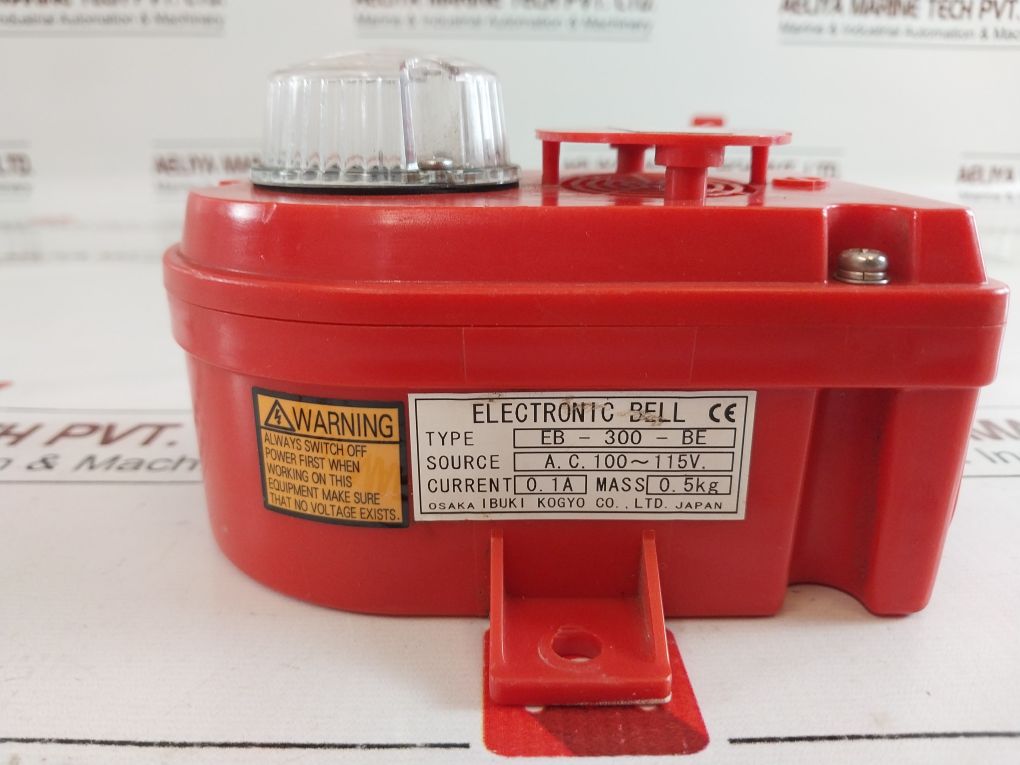 Ibuki Kogyo Eb-300-be Fire Alarm Electronic Bell – Aeliya Marine Tech