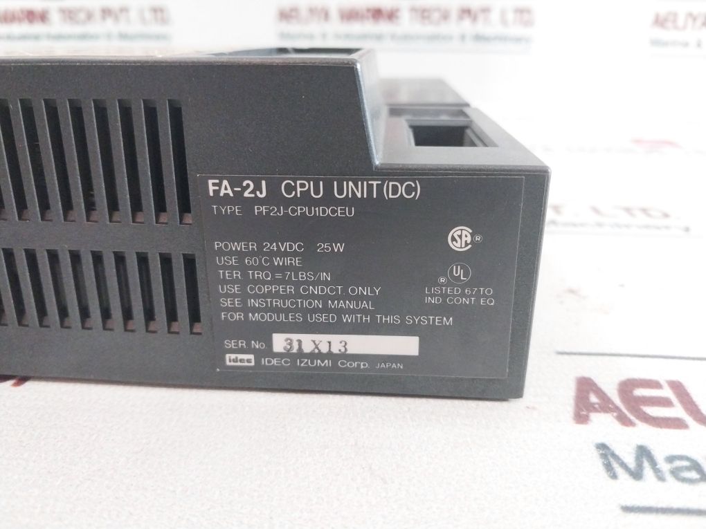 Idec Izumi Fa-2 Junior Programmable Controller Fa-1J 8-relay Output ...