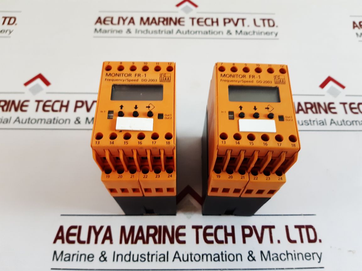 Ifm Electronic Fr-1 Monitor Frequency/ Speed Dd 2003 – Aeliya Marine Tech