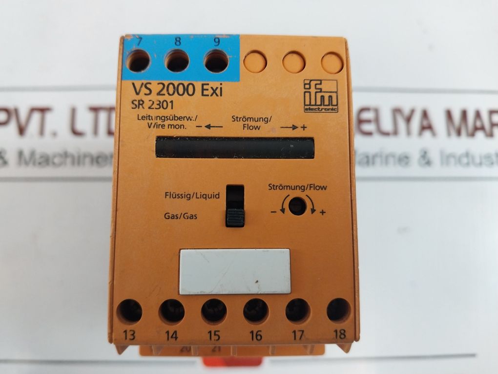Ifm Electronic Vs 2000 Exi Evaluation Unit – Aeliya Marine Tech