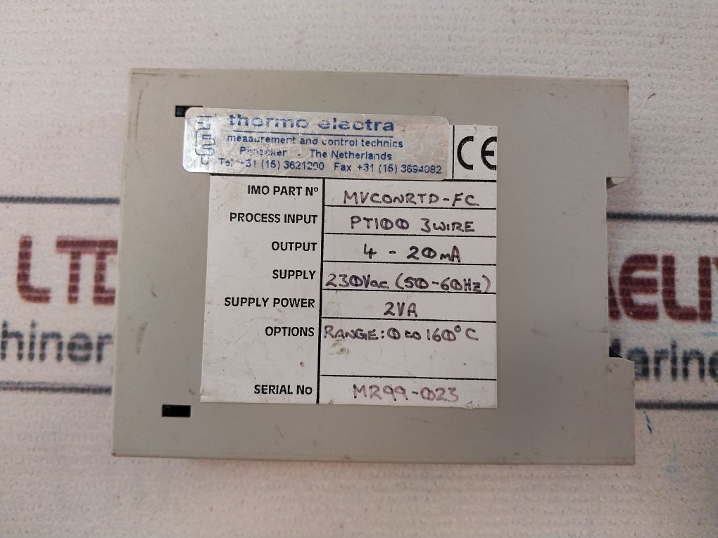 Imo Mvconrtd-fc 3-port Isolating Signal Converter – Aeliya Marine Tech