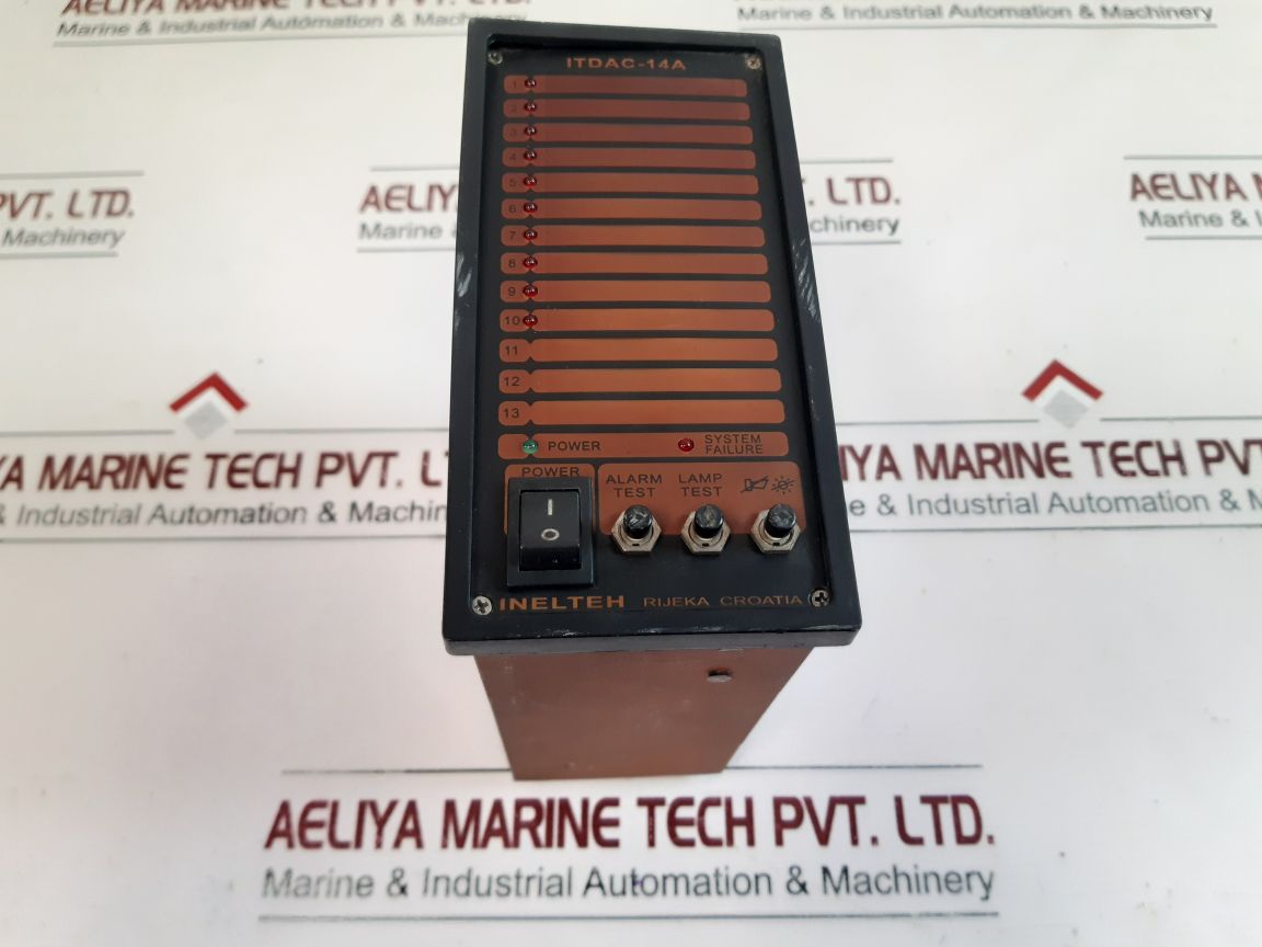 Inelteh Itdac-14A Alarm And Control Units – Aeliya Marine Tech