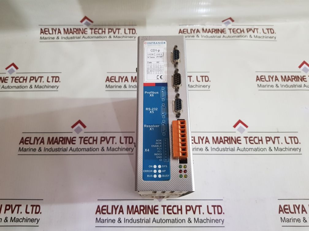 Infranor Cd1-p Servo Drives & Motion Control 24V – Aeliya Marine Tech