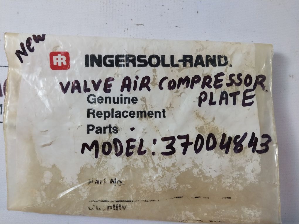 Ingersoll-rand 37004843 Valve Air Compressor Plate – Aeliya Marine Tech