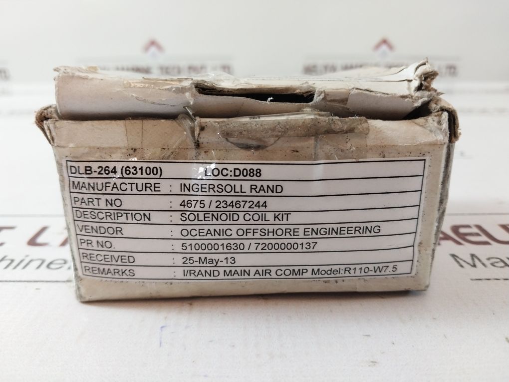 Ingersoll Rand 23467244 Solenoid Coil Kit – Aeliya Marine Tech