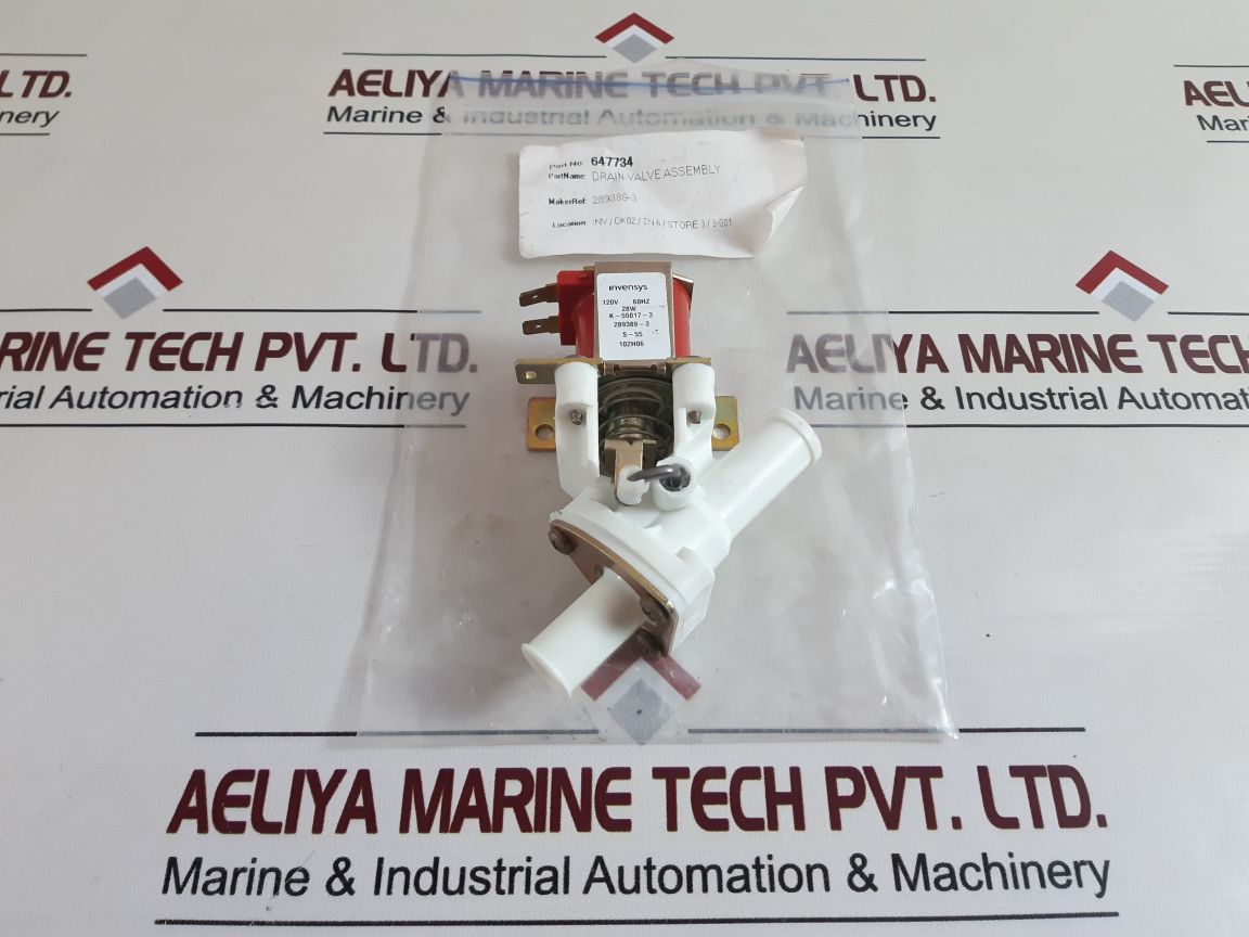Invensys K-55017-3 Drain Valve Assembly – Aeliya Marine Tech