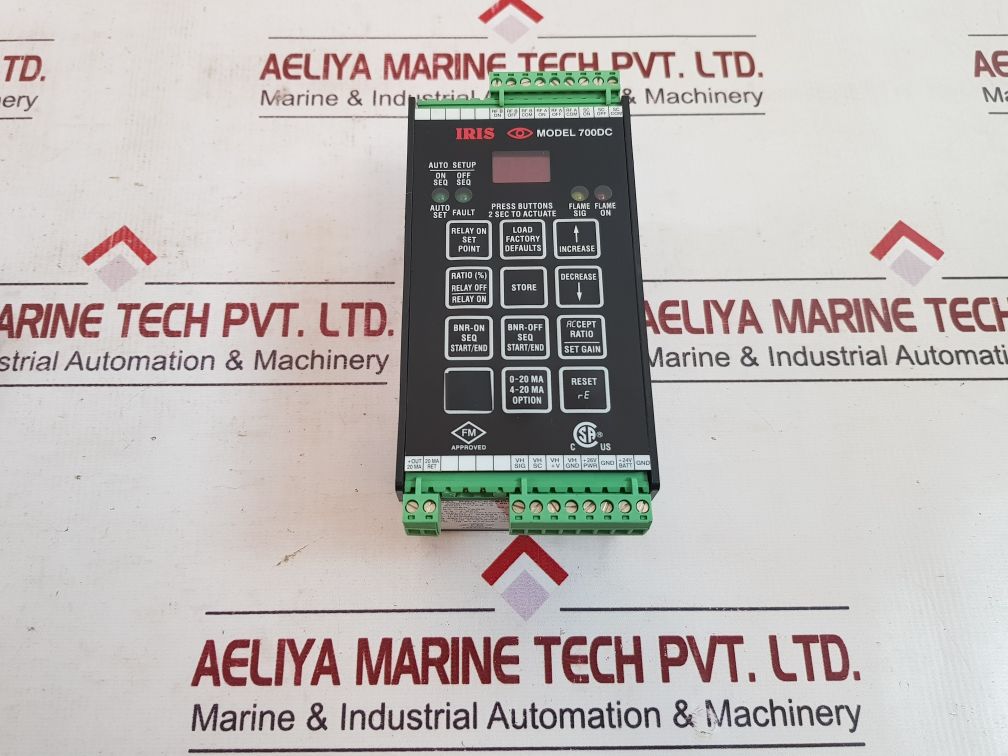 Iris 700Dc Flame Signal Processor Type 12 – Aeliya Marine Tech