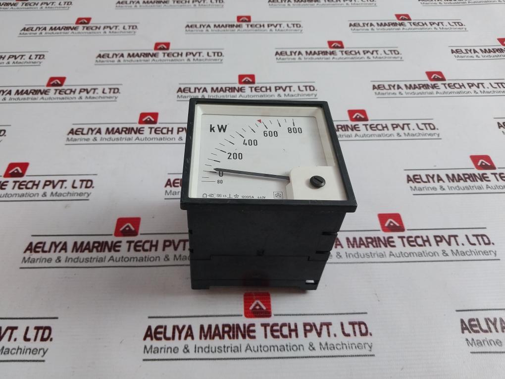 Iskra Eq0207A Analog Power Meter 1200/5A 300-3000W – Aeliya Marine Tech