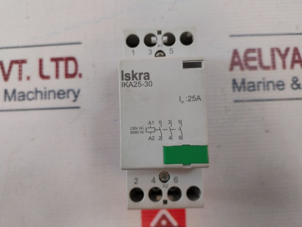 Iskra Ika25-30 3 Phase Installation Contactor 400V – Aeliya Marine Tech