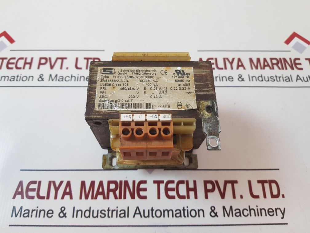 J.Schneider Eces 0.18B-0238T03001 Transformer – Aeliya Marine Tech