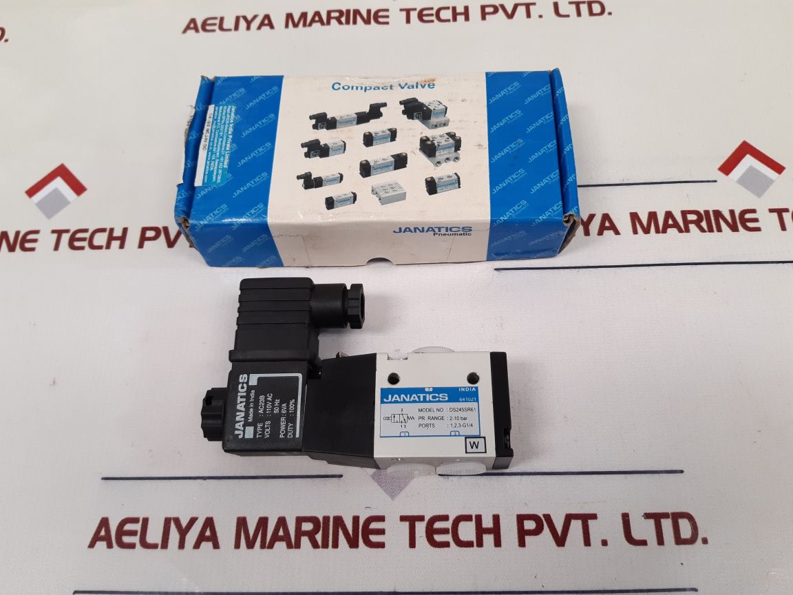 Janatics Ds245Sr61 Solenoid Compact Valve – Aeliya Marine Tech
