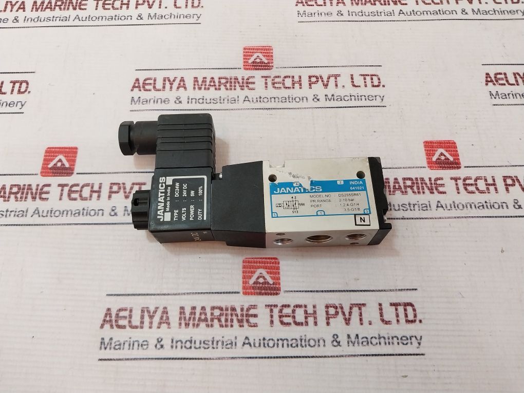 Janatics Ds255Sr61 Solenoid Valve 2-10 Bar 3,5-g18 24Vdc – Aeliya ...