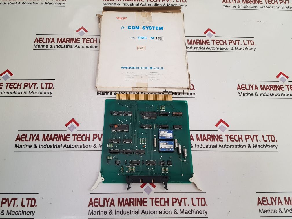 Japan Radio & Electric µ-com. System Sms-m45B Pcb Card – Aeliya Marine Tech