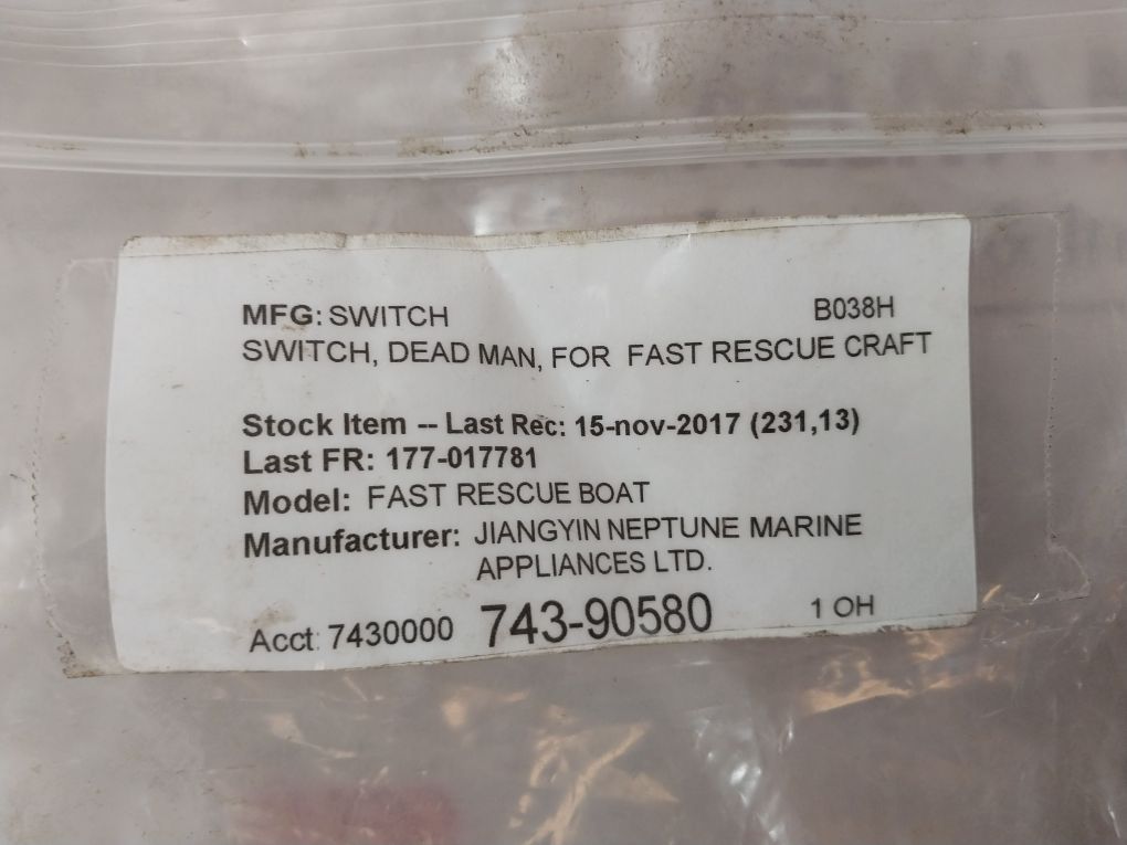 Jiangyin Neptune Marine Fast Rescue Boat Dead Man Switch – Aeliya ...
