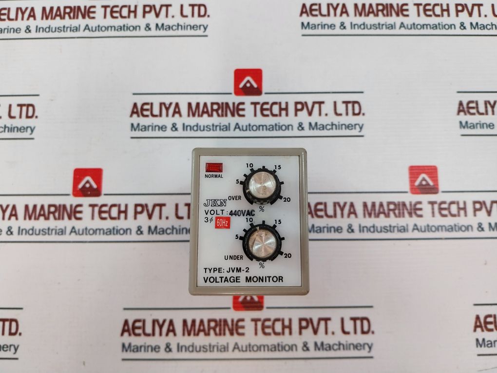 Jkn Jvm-2 Voltage Monitoring Relay 440Vac 5A 220V – Aeliya Marine Tech