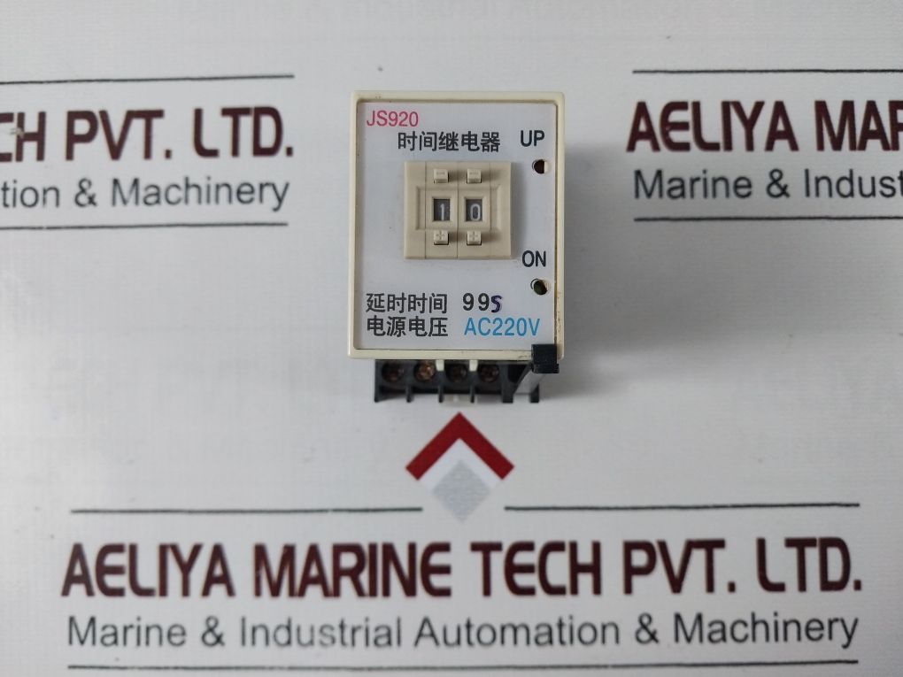 Js920 Time Relay Ac220V 99S With Base – Aeliya Marine Tech