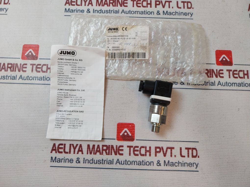 Jumo Midas C18 Sw Pressure Transmitter – Aeliya Marine Tech