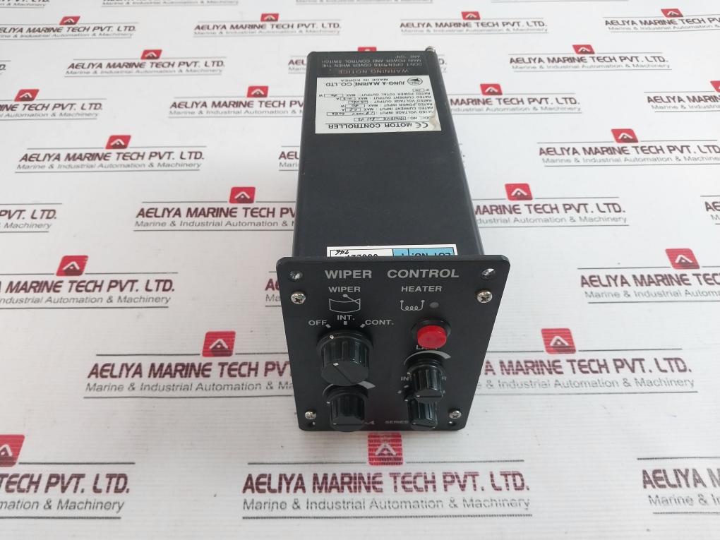 Jung-a Marine Jawpvs-601 Vs Wiper Control 25A 24Vdc – Aeliya Marine Tech