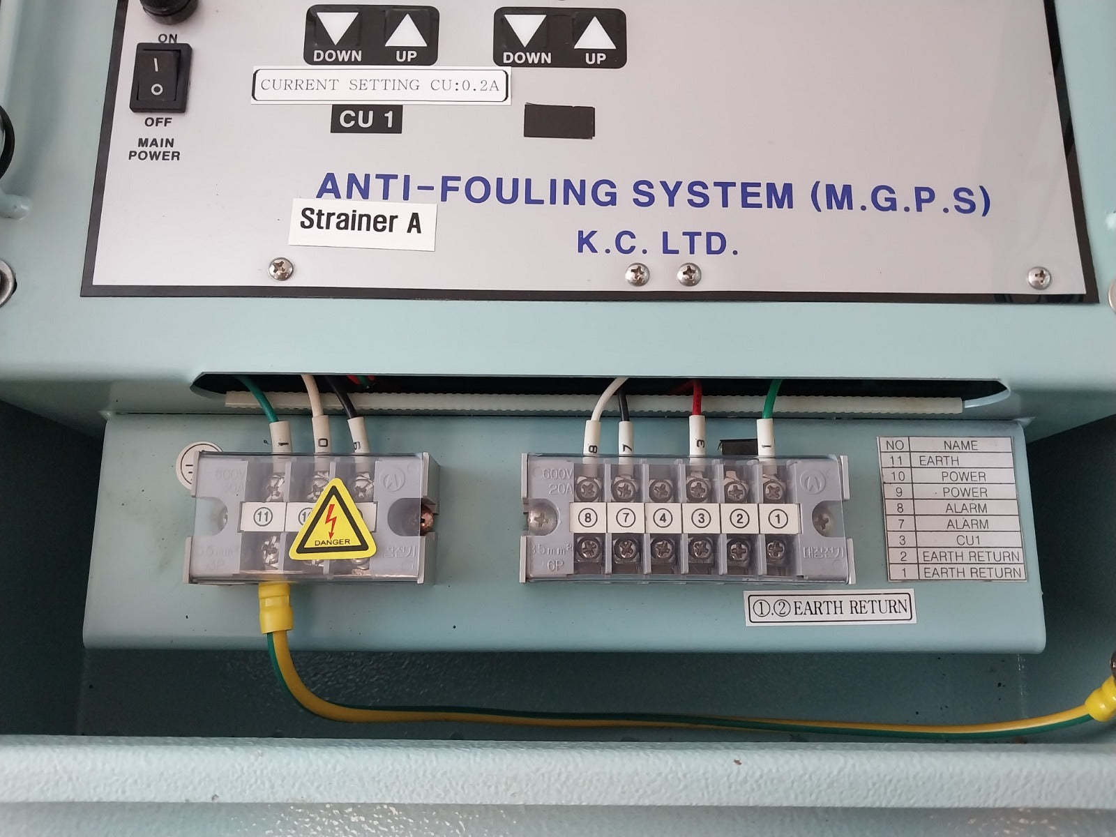 K.C. Kcaf 2010Nm Control Panel For Anti-fouling System (Mgps) – Aeliya ...