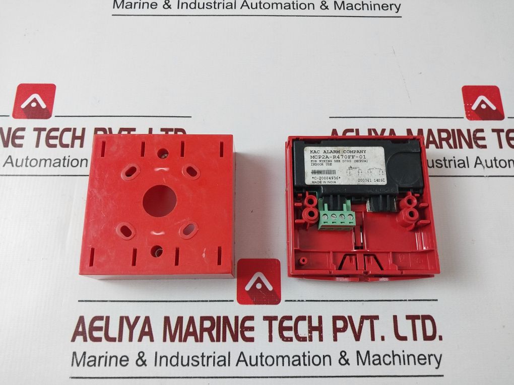 Kac Alarm Mcp2A-r470Ff-01 Manual Call Point – Aeliya Marine Tech®
