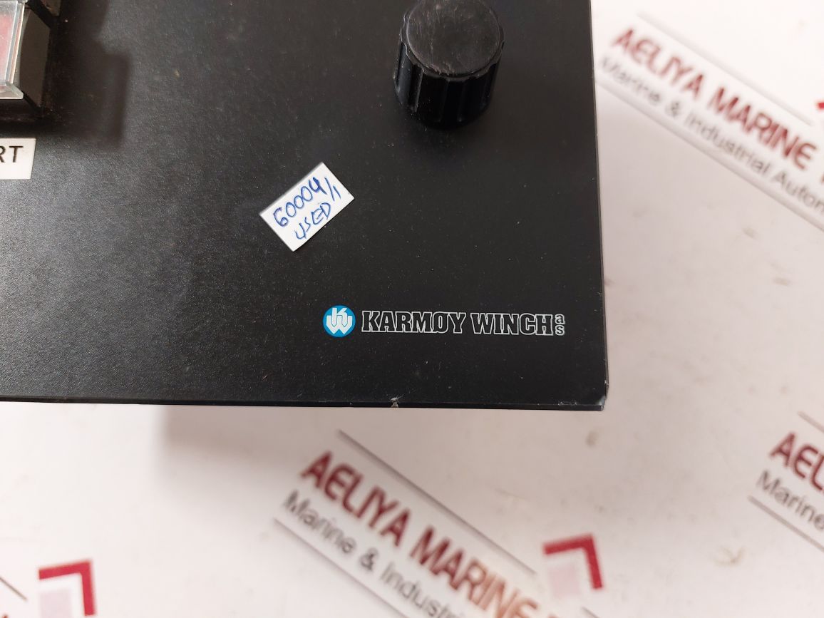 Karmoy Winch System Control Main Panel – Aeliya Marine Tech