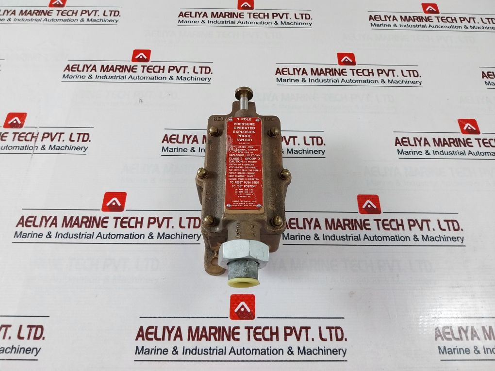 Kidde-fenwal 981332 3 Pole Pressure Operated Explosion Proof Switch ...